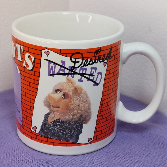 Presents | Dining | Vintage Muppets Miss Piggy Mug Shots Coffee Mug 99 ...